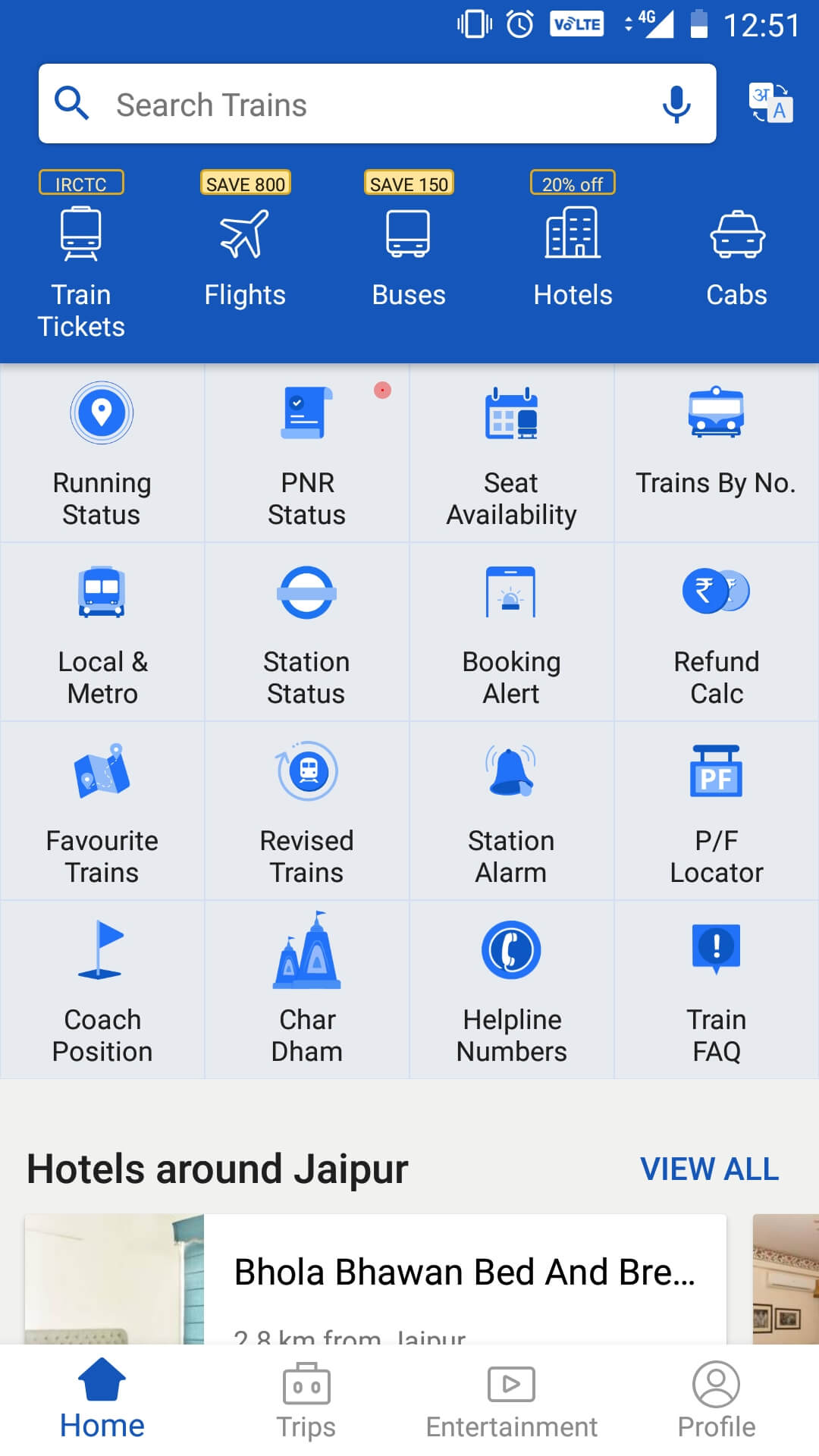 ixigo mobile apps - get the best travel apps for India